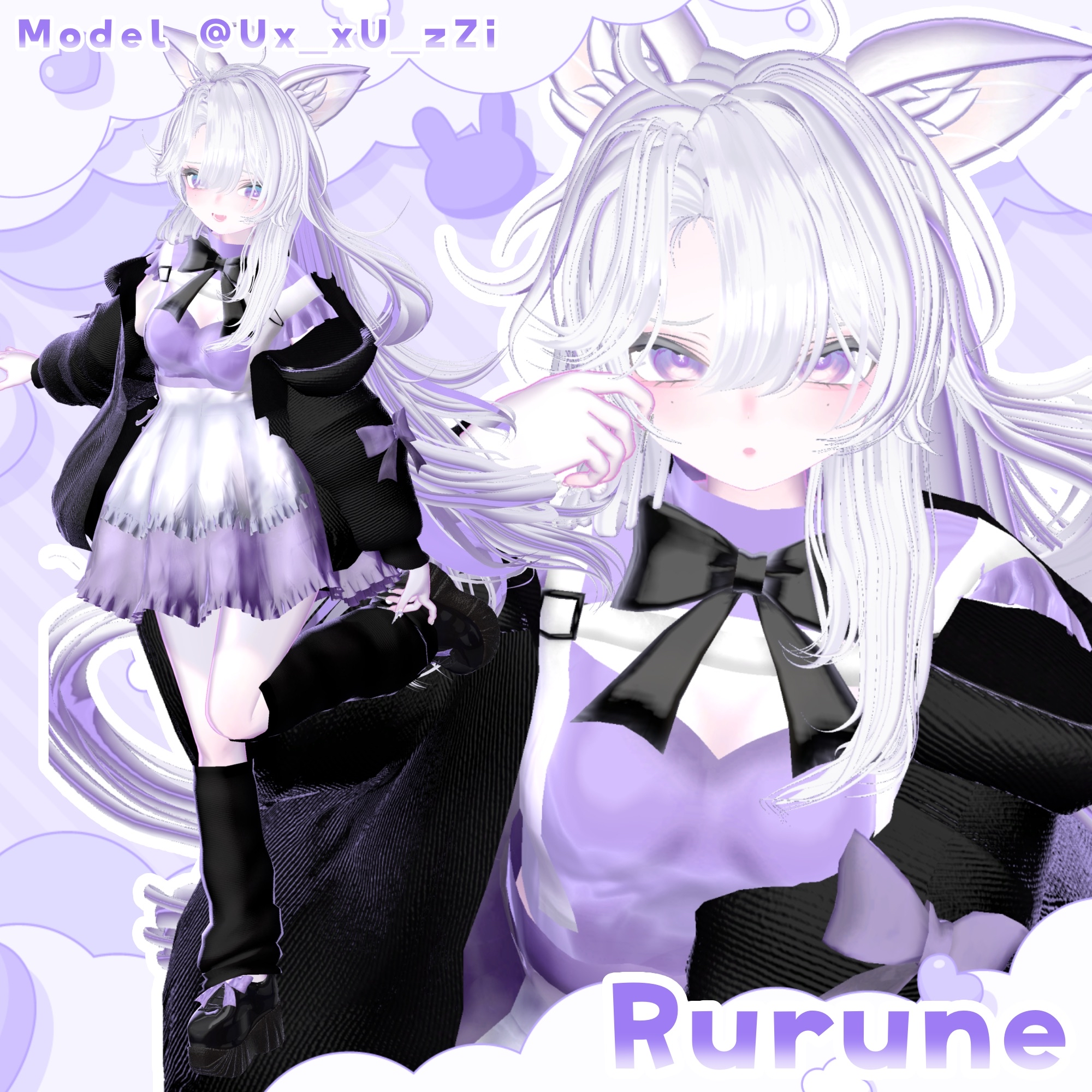 💚6アバター対応💚 Noir void maiden - signalize - BOOTH