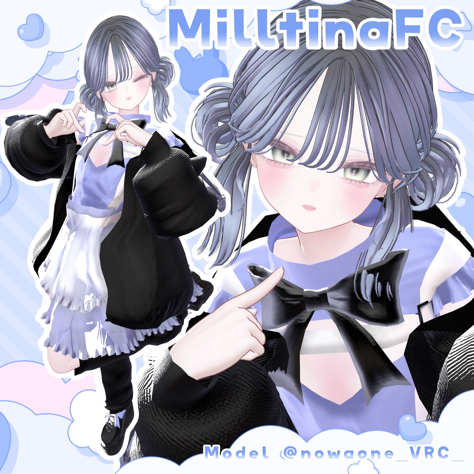 💚6アバター対応💚 Noir void maiden - signalize - BOOTH