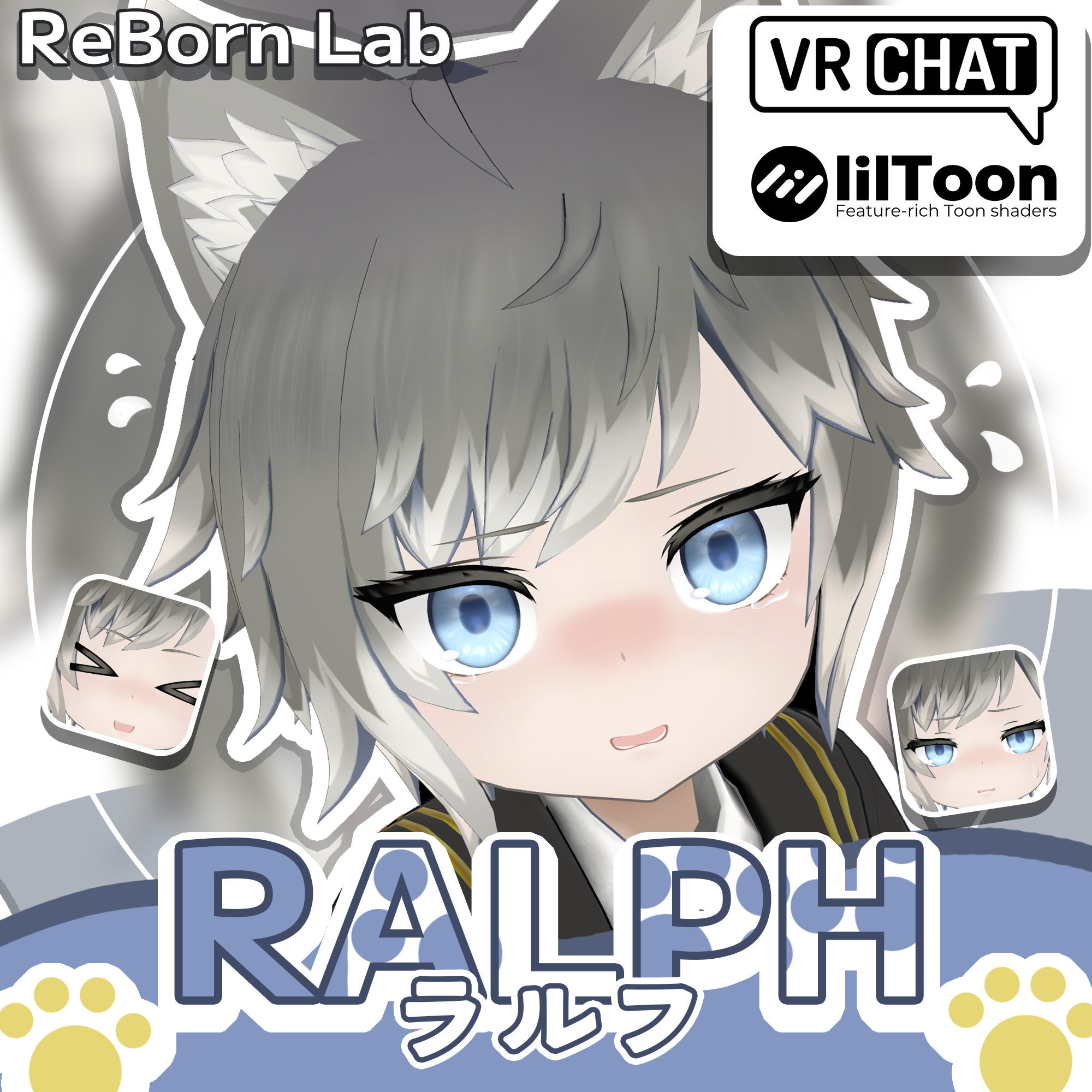 オリジナル3Dモデル ≪ ラルフ - Ralph - ≫ - ReBorn Lab - BOOTH