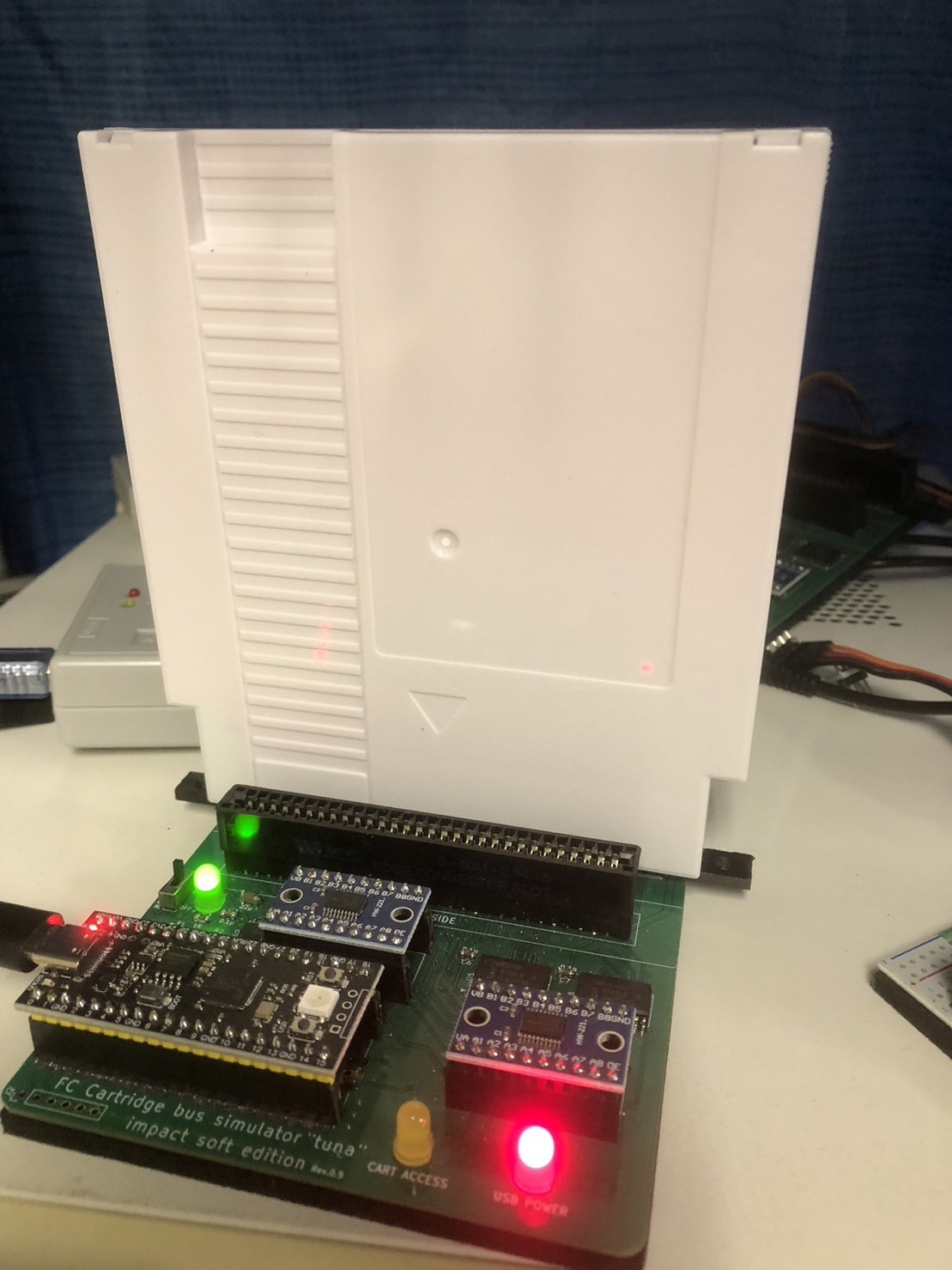 NES用 mapper 0フラッシュカートリッジ - impact soft - BOOTH