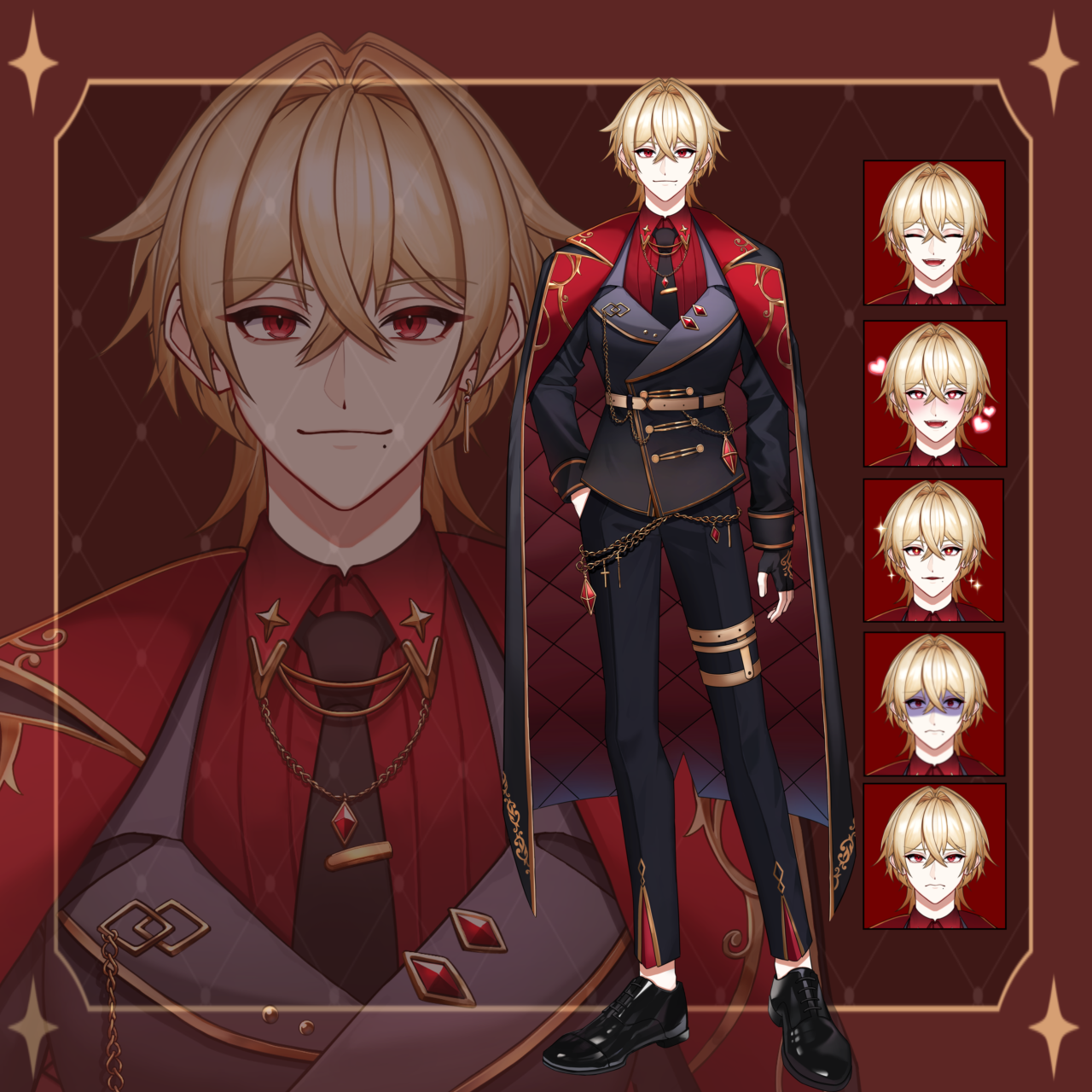 【限定1点】赤い吸血鬼 / Red Vampire【VTS対応】 - soramao - BOOTH