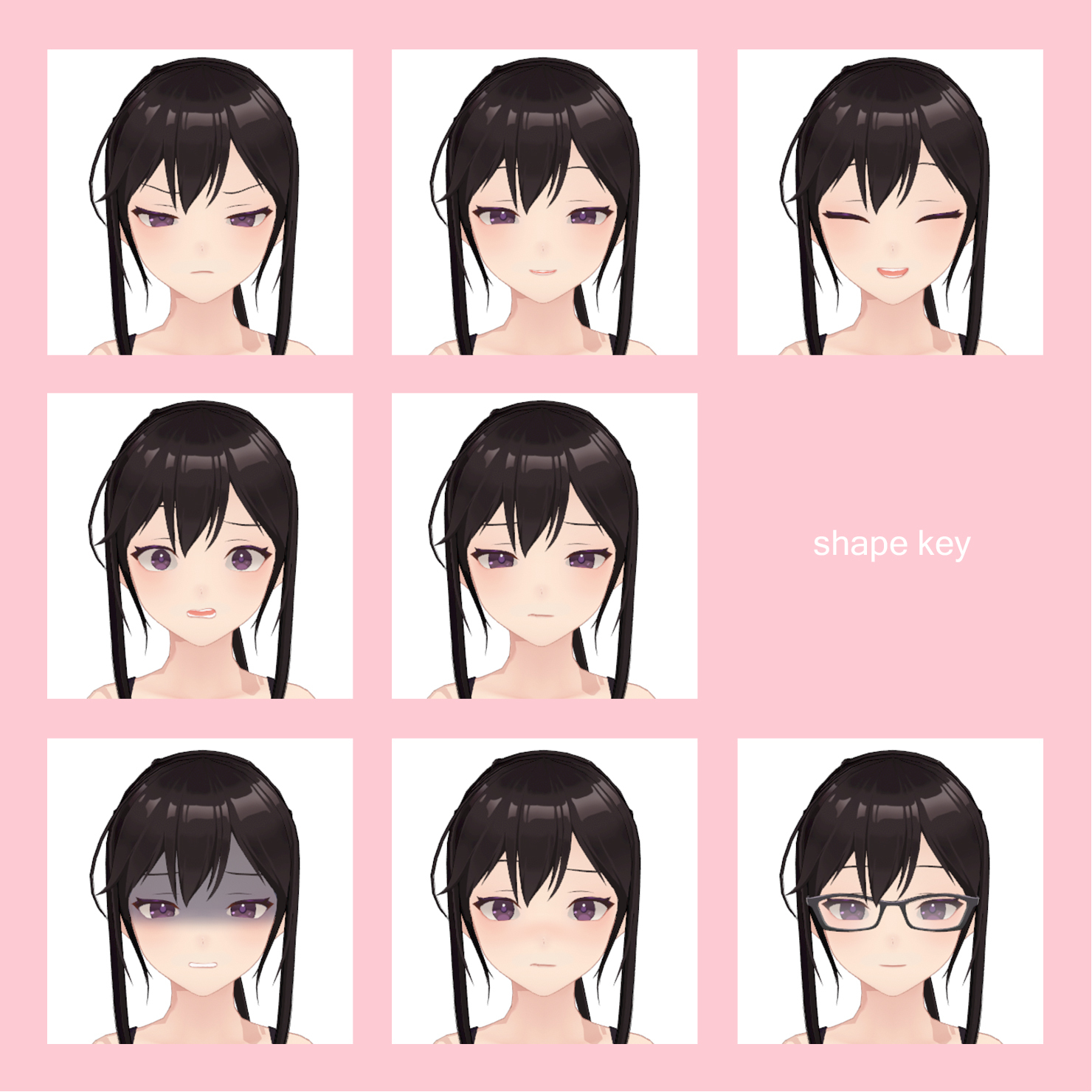 オフィス服の女の子【素体】 - HL_Studio - BOOTH