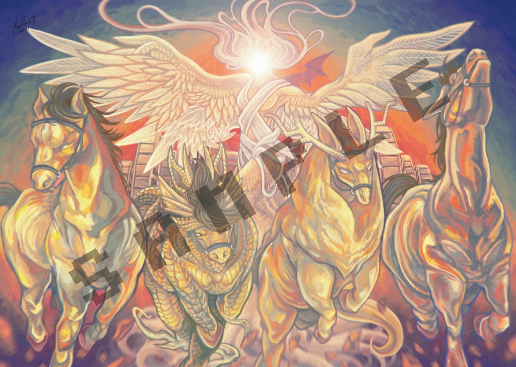 【一次創作】ポストカードセット vol.3 - Regulus - BOOTH