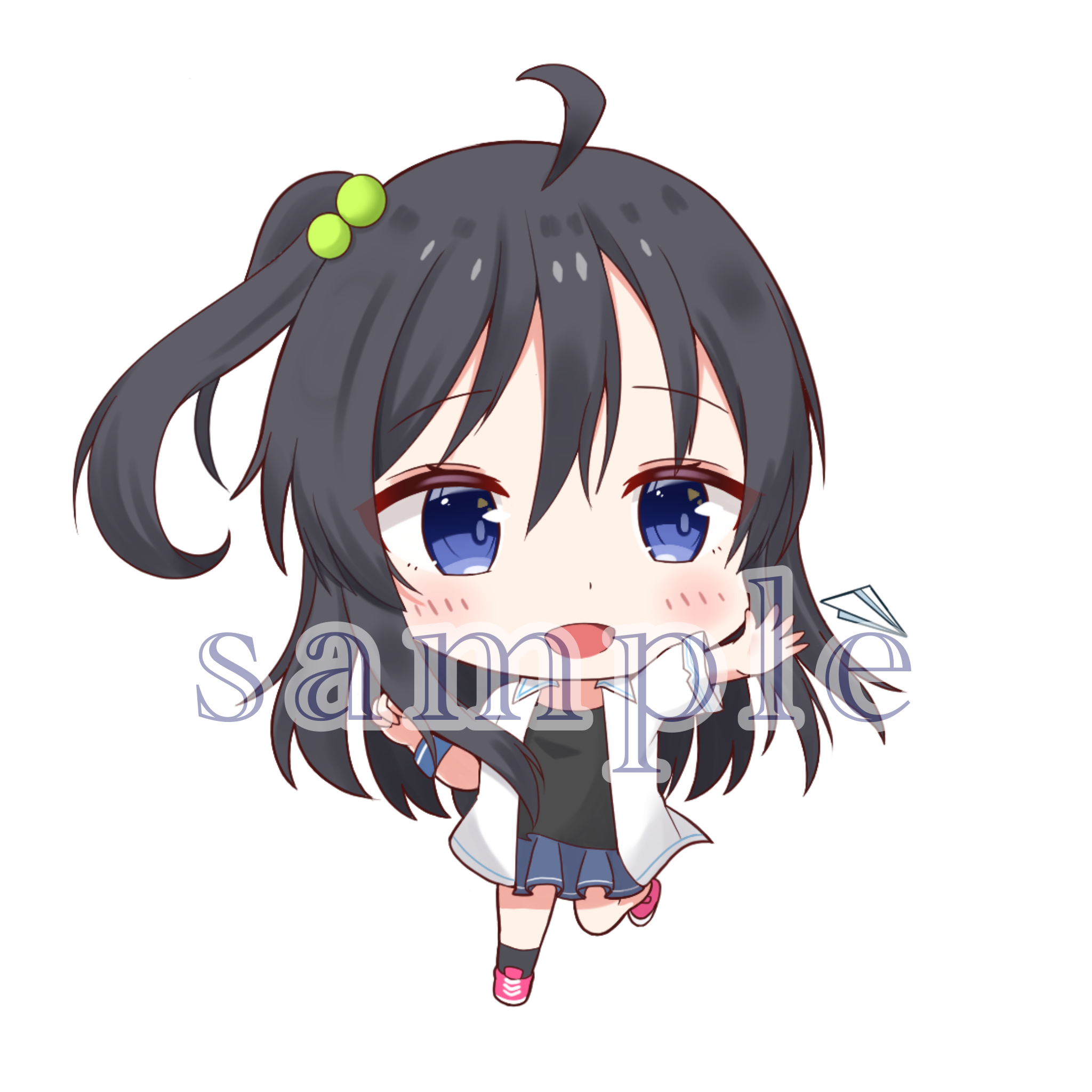 七海あおい アクリルキーホルダー - Sleep, and sleep - BOOTH