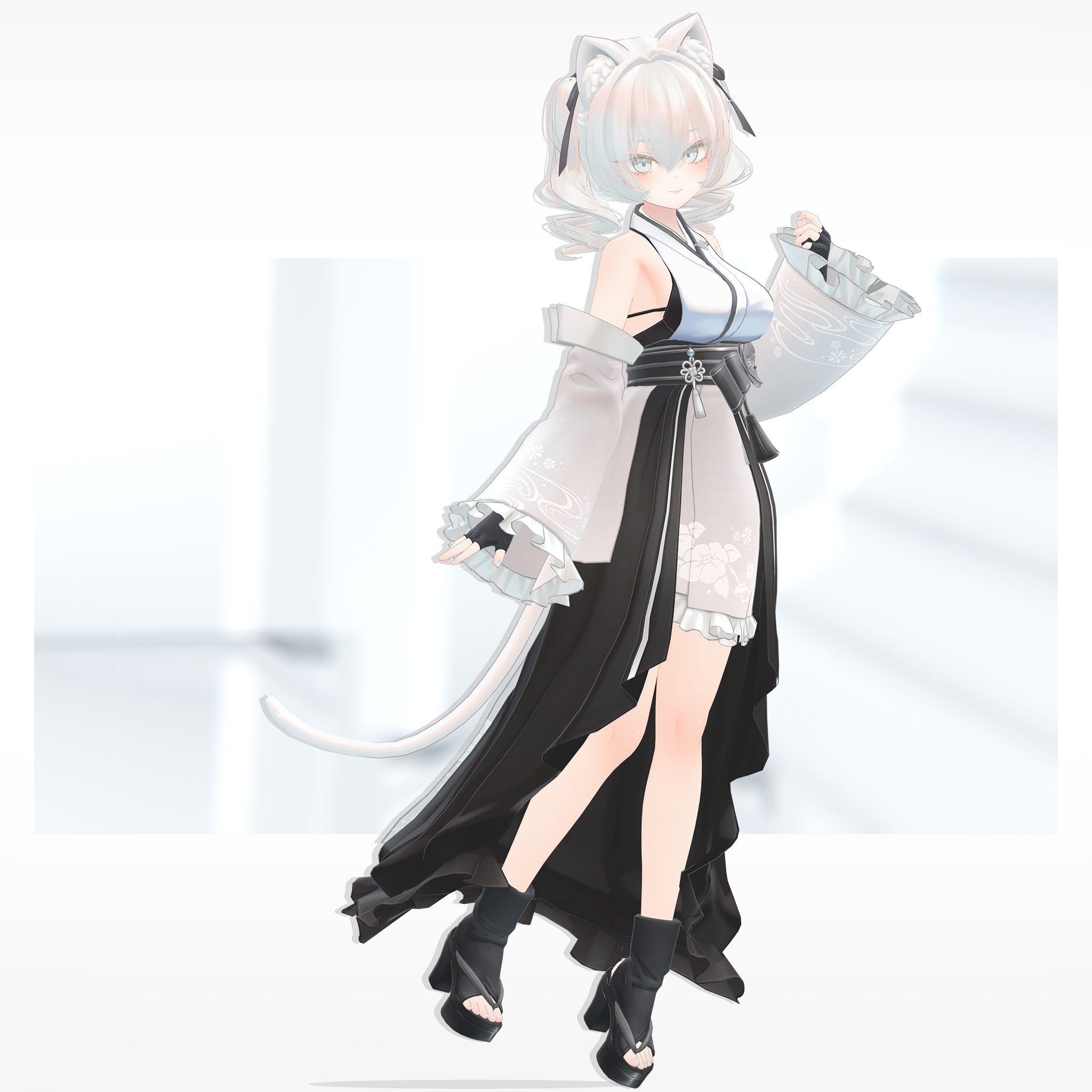 オリジナル3Dモデル「椿姫 -Tsubaki-」 - SASA-Cafe - BOOTH