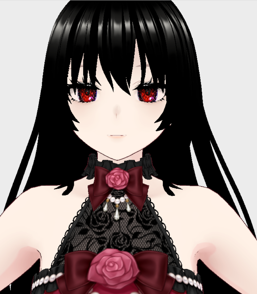 Vroid red fancy eyes - tiink - BOOTH
