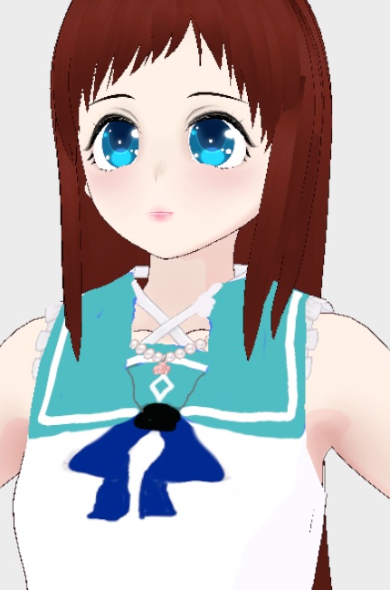 Vroid Ocean Blue - tiink - BOOTH