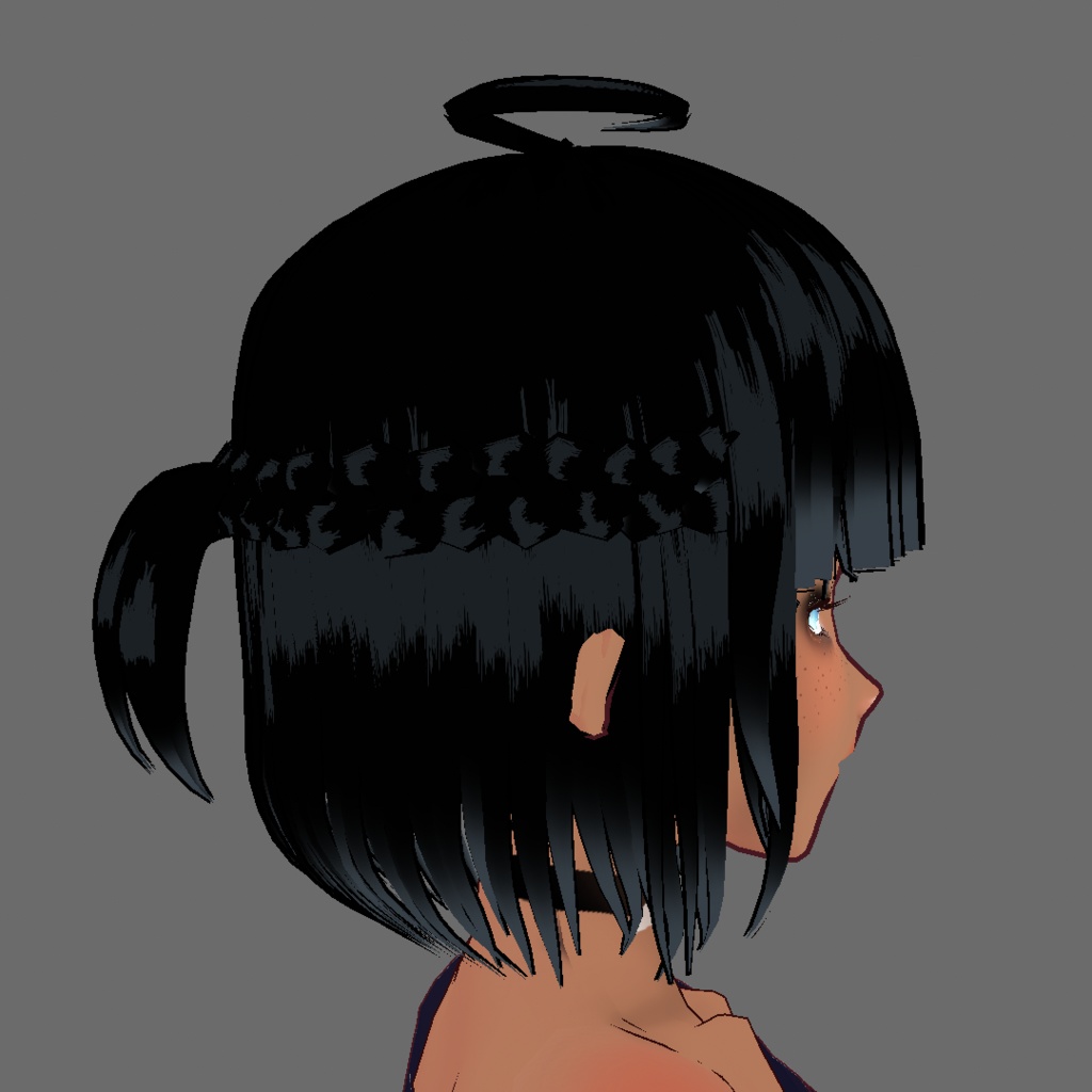 [Vroid] Friz and Afro Hair Pack - VThreads - BOOTH