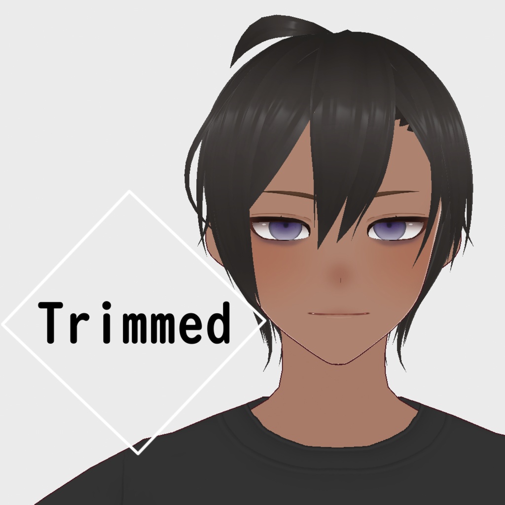 [Vroid Stable Version] Masc. Hair Presets 3 (Free) - VThreads - BOOTH