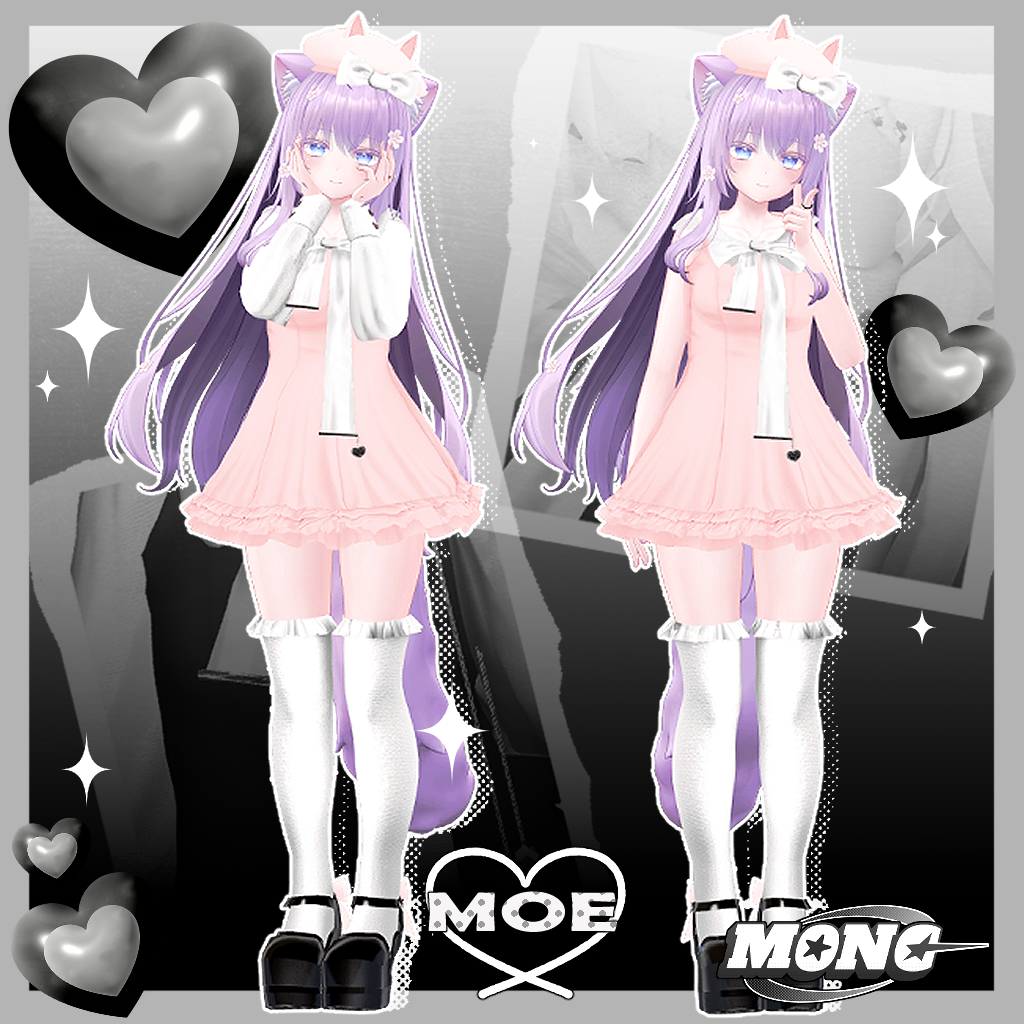 [8人] Cat Ribbon One piece - MongMong (몽몽) - BOOTH