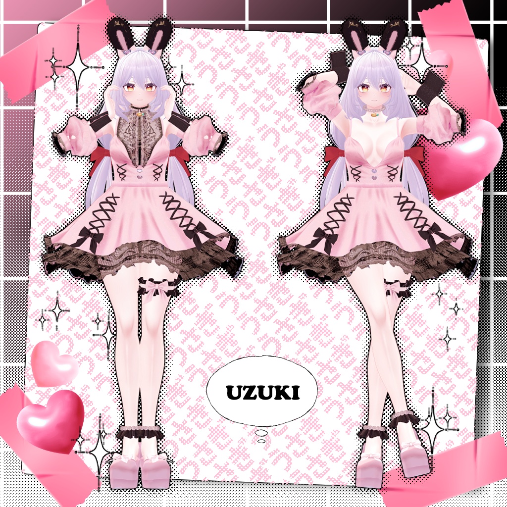 [21人] Rabbit lace Dress - MongMong (몽몽) - BOOTH