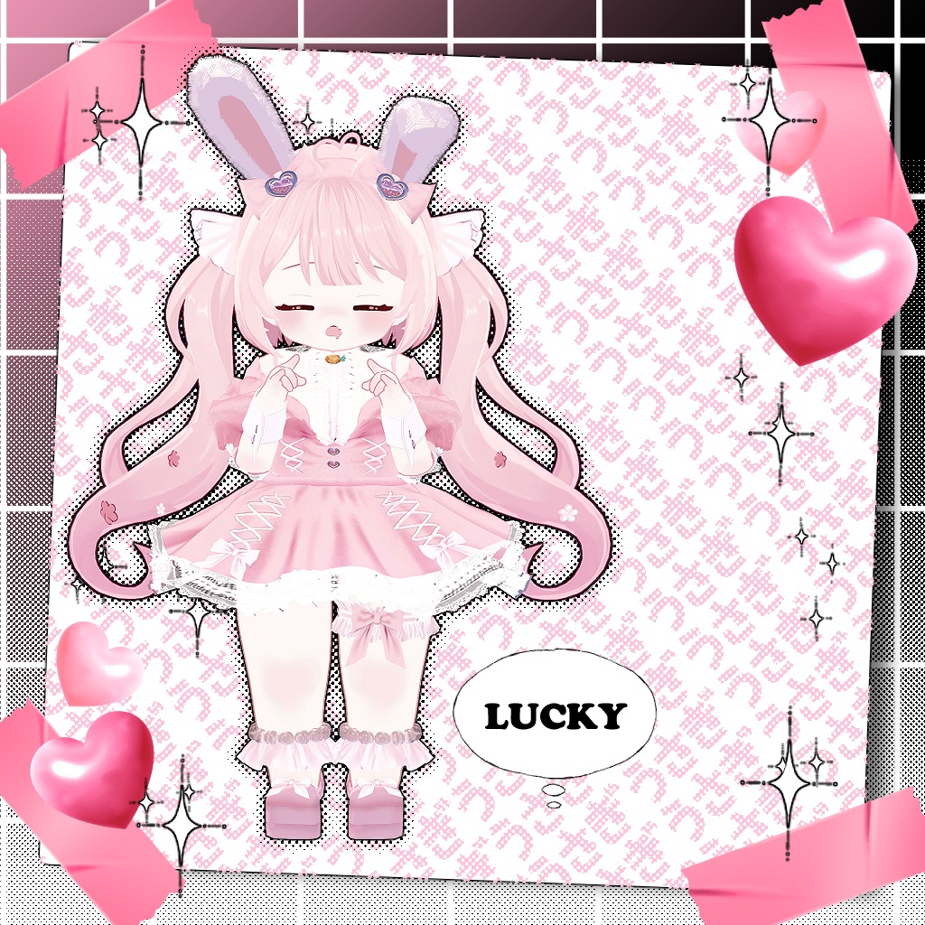 [21人] Rabbit lace Dress - MongMong (몽몽) - BOOTH