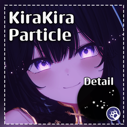 [Warudo] KiraKira Particle Prop - Mya - BOOTH