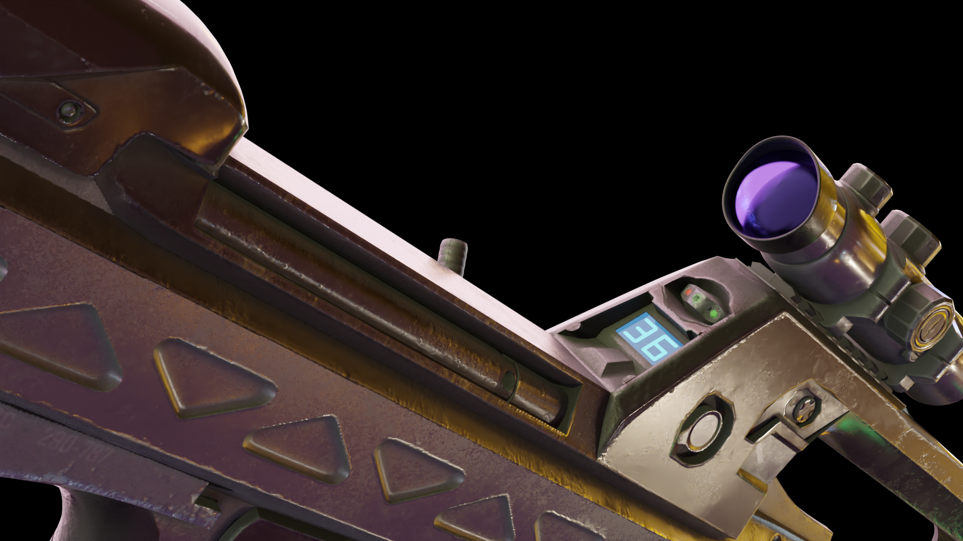 BR55HB Battle Rifle ー Halo 2 - vorked - BOOTH