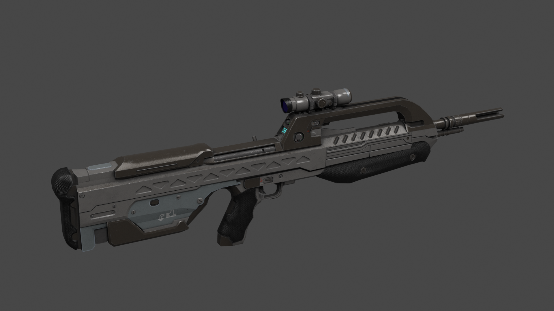 BR55HB Battle Rifle ー Halo 2 - vorked - BOOTH