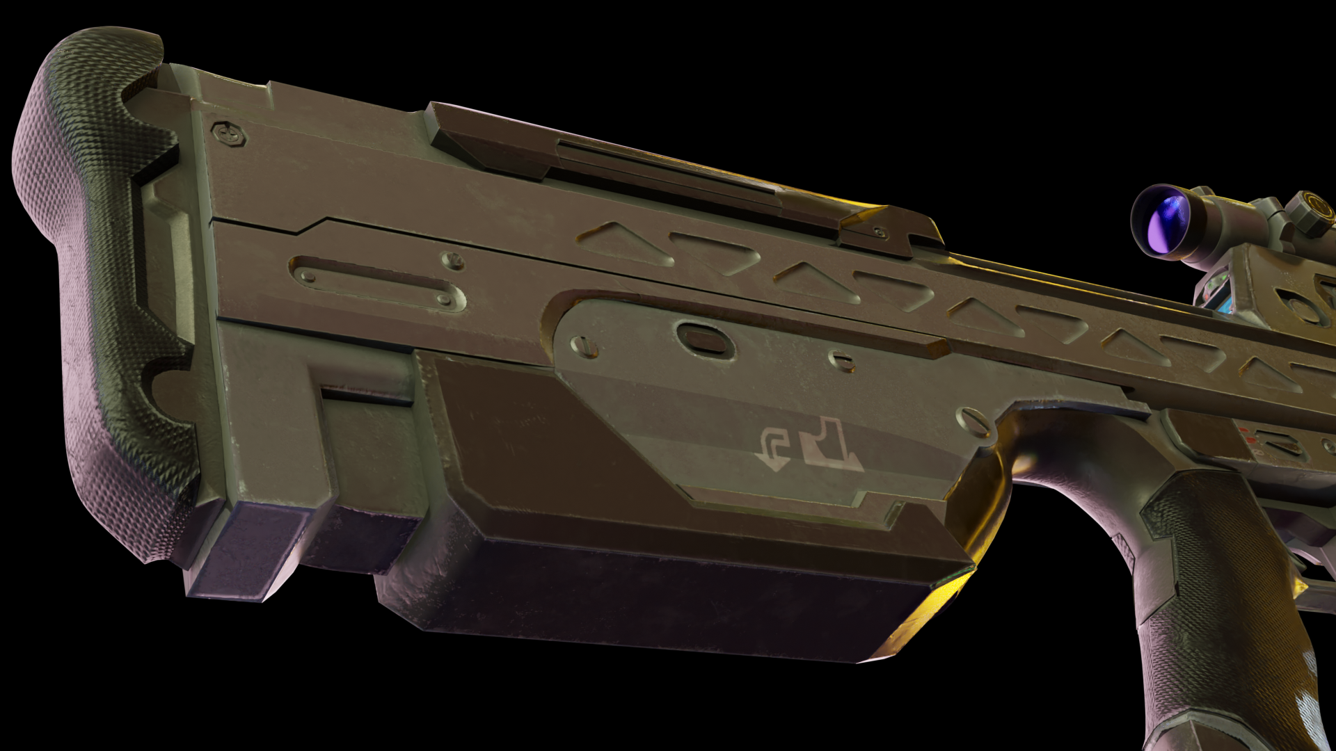 BR55HB Battle Rifle ー Halo 2 - vorked - BOOTH