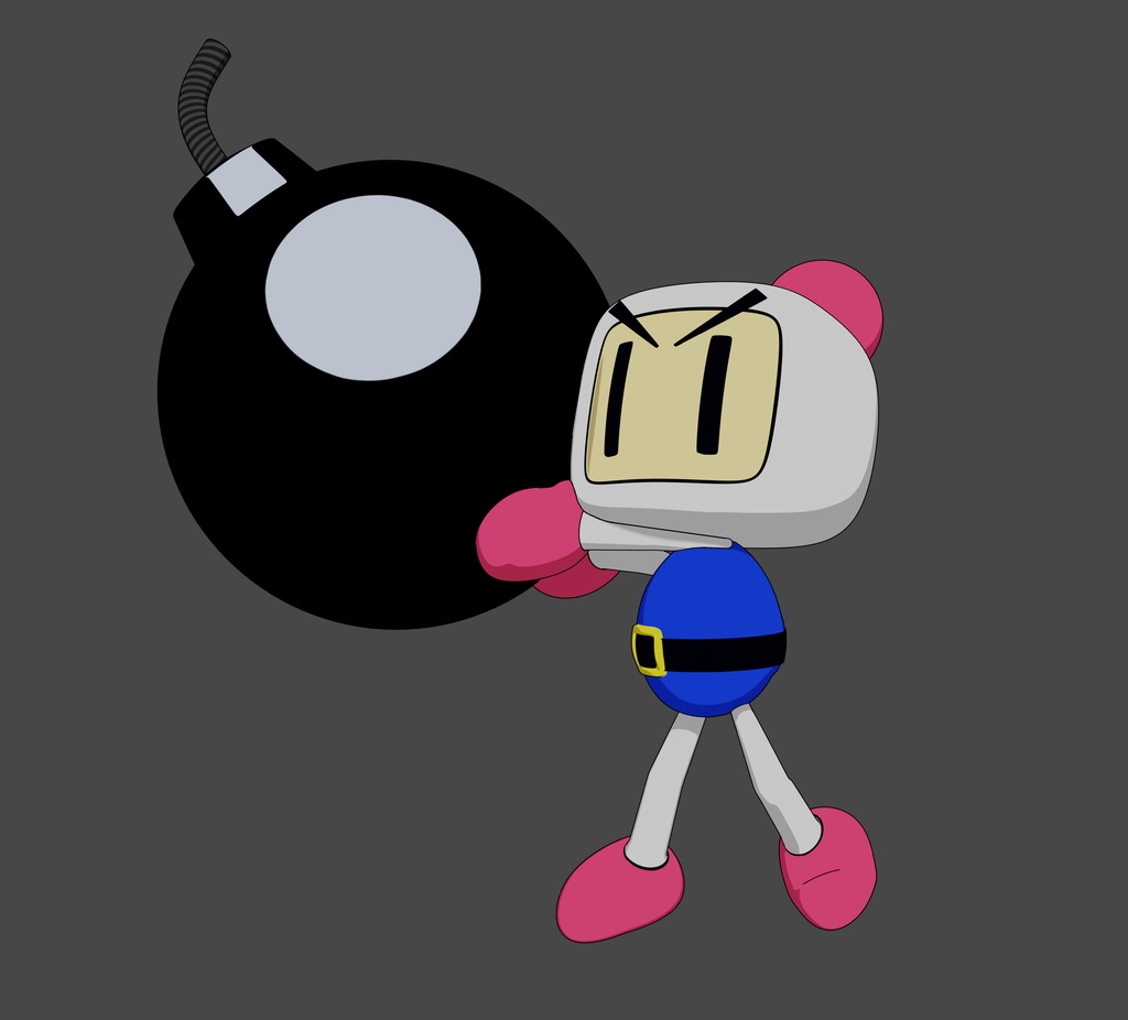 ボンバーマン - 複数の色 | Bomberman - Multiple colors - vorked - BOOTH