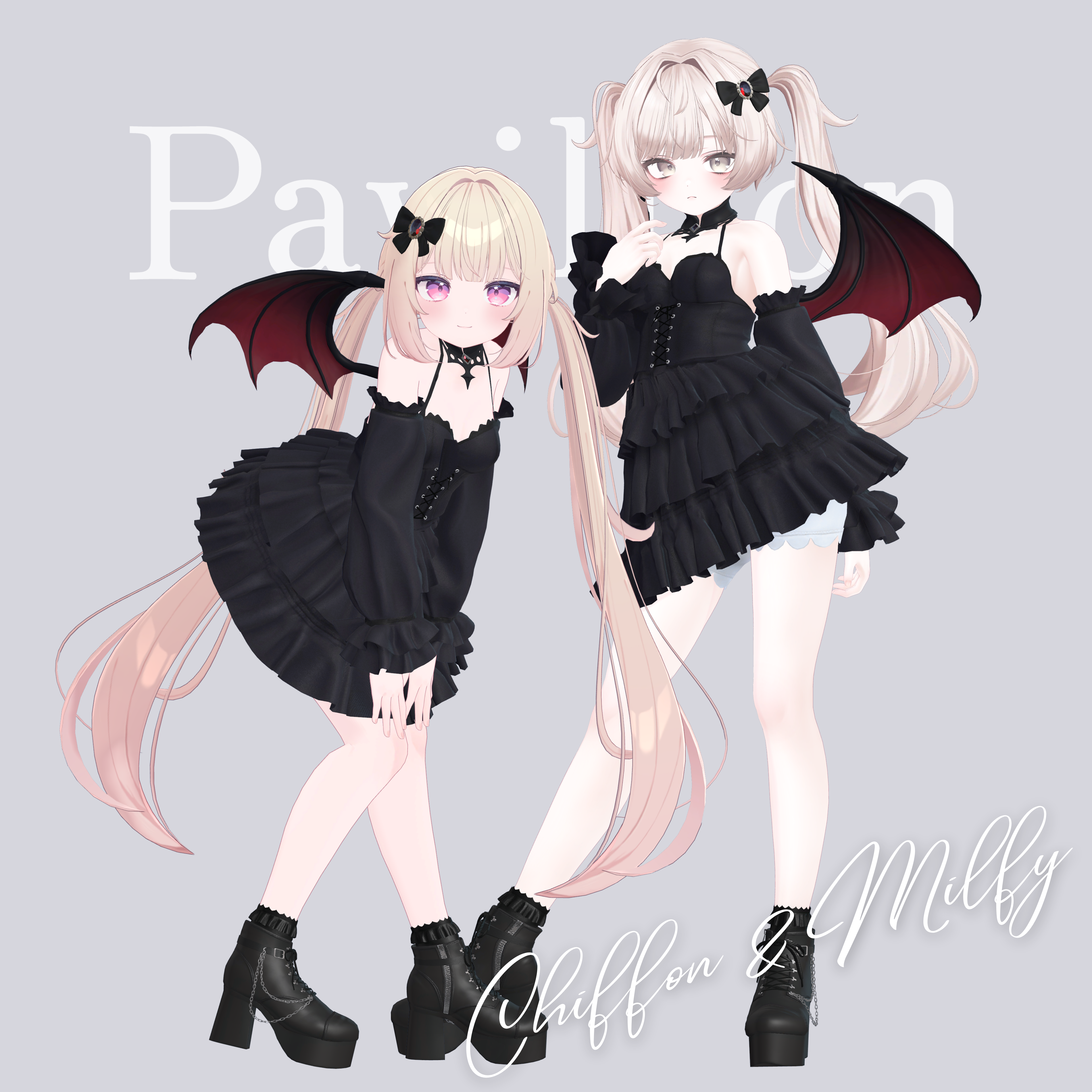 【VRC衣装】Gothic Vampire - Pavillion（パビリオン） - BOOTH