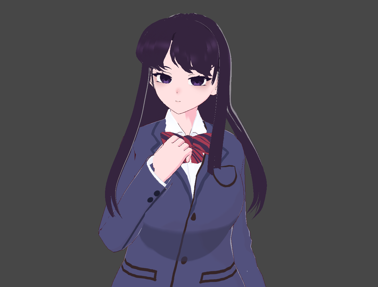[FREE] Vroid Shokou Komi Model - reimoyo - BOOTH