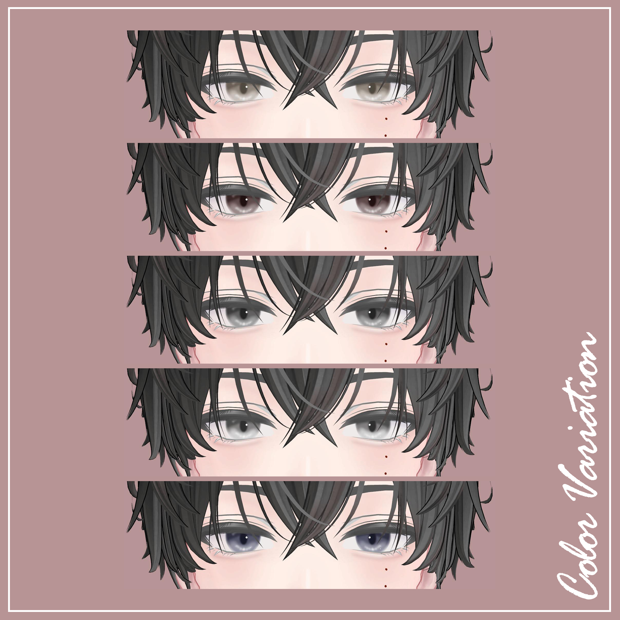 【狛乃対応】Nuance Makeup & Eye texture For komano【VRChat想定】 - DRIP - BOOTH