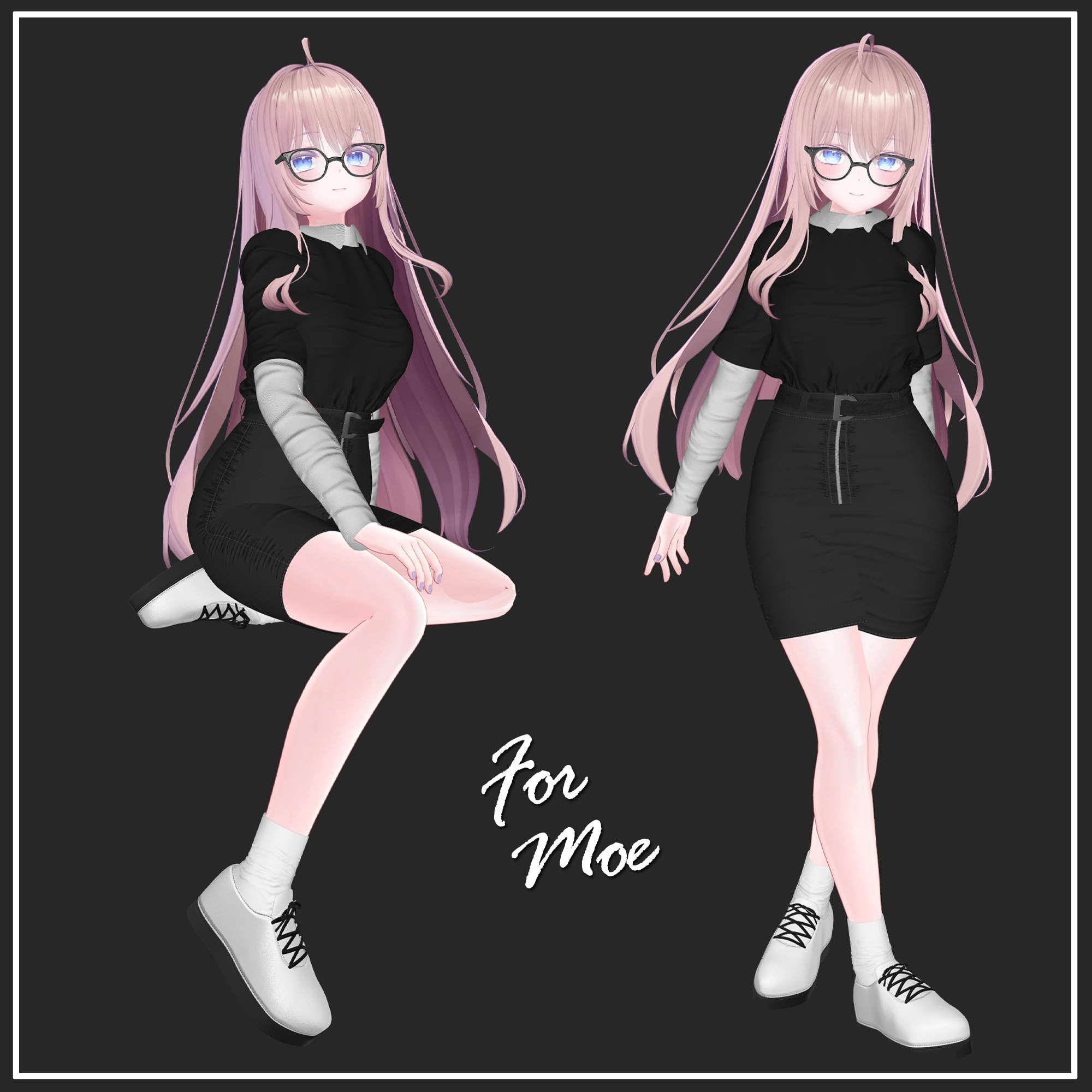 【複数アバター対応】TOMBOY OUTFIT【VRChat想定】 - DRIP - BOOTH