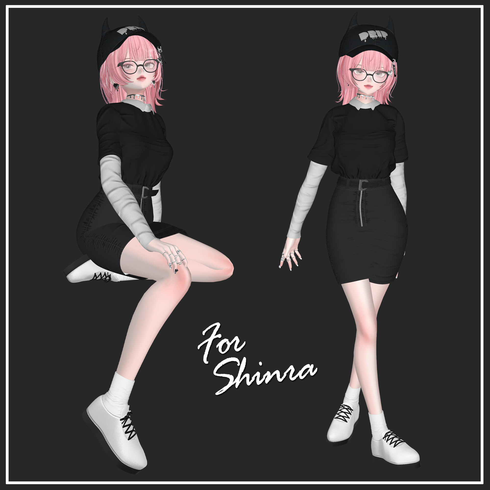 【複数アバター対応】TOMBOY OUTFIT【VRChat想定】 - DRIP - BOOTH