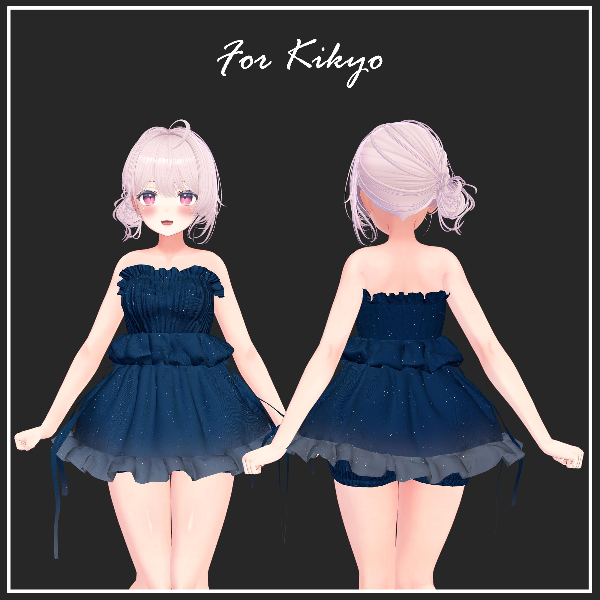 【複数アバター対応】Jerry Fish Dress【VRChat想定】 - DRIP - BOOTH