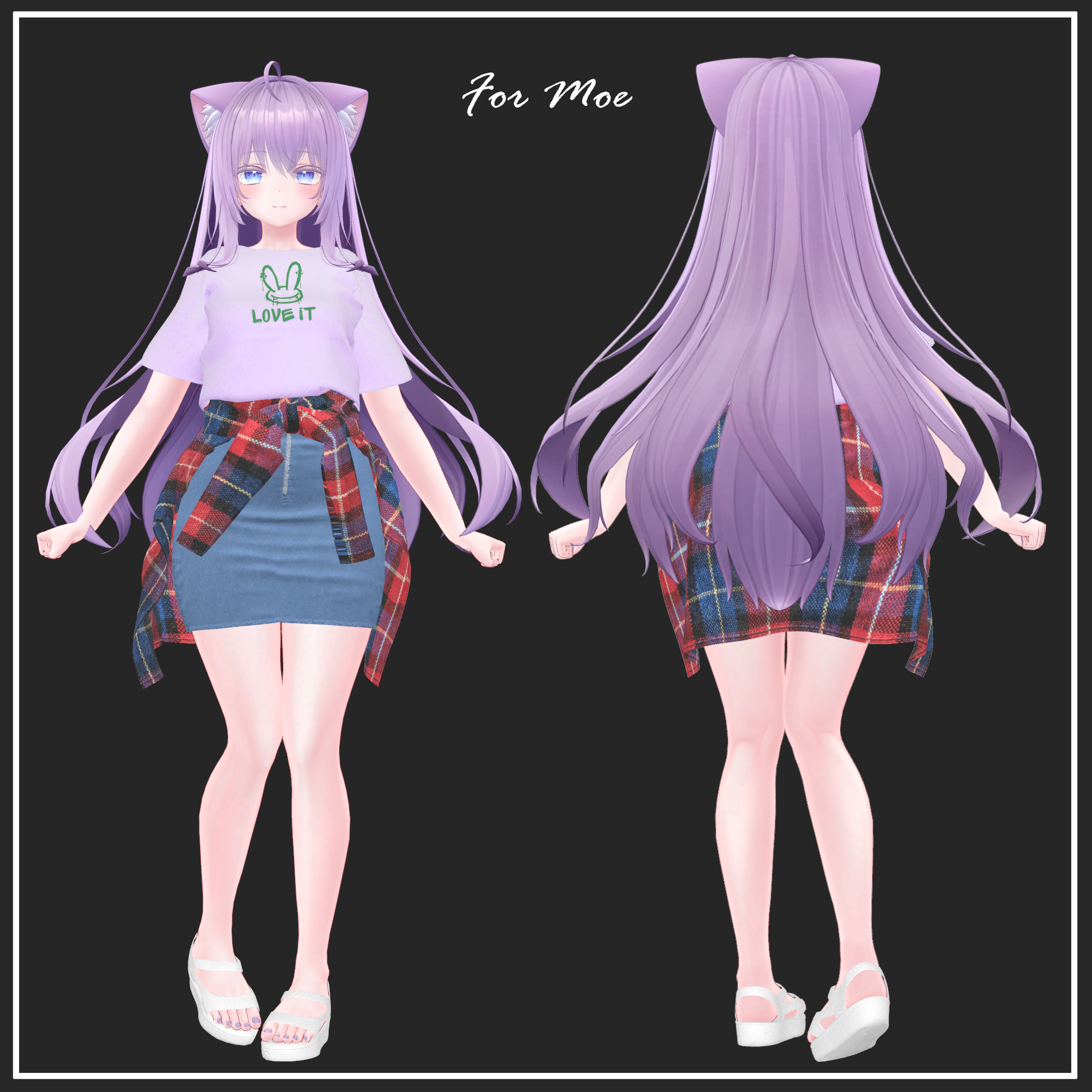 【複数アバター対応】Summer Breeze For Female【VRChat想定】 - DRIP - BOOTH