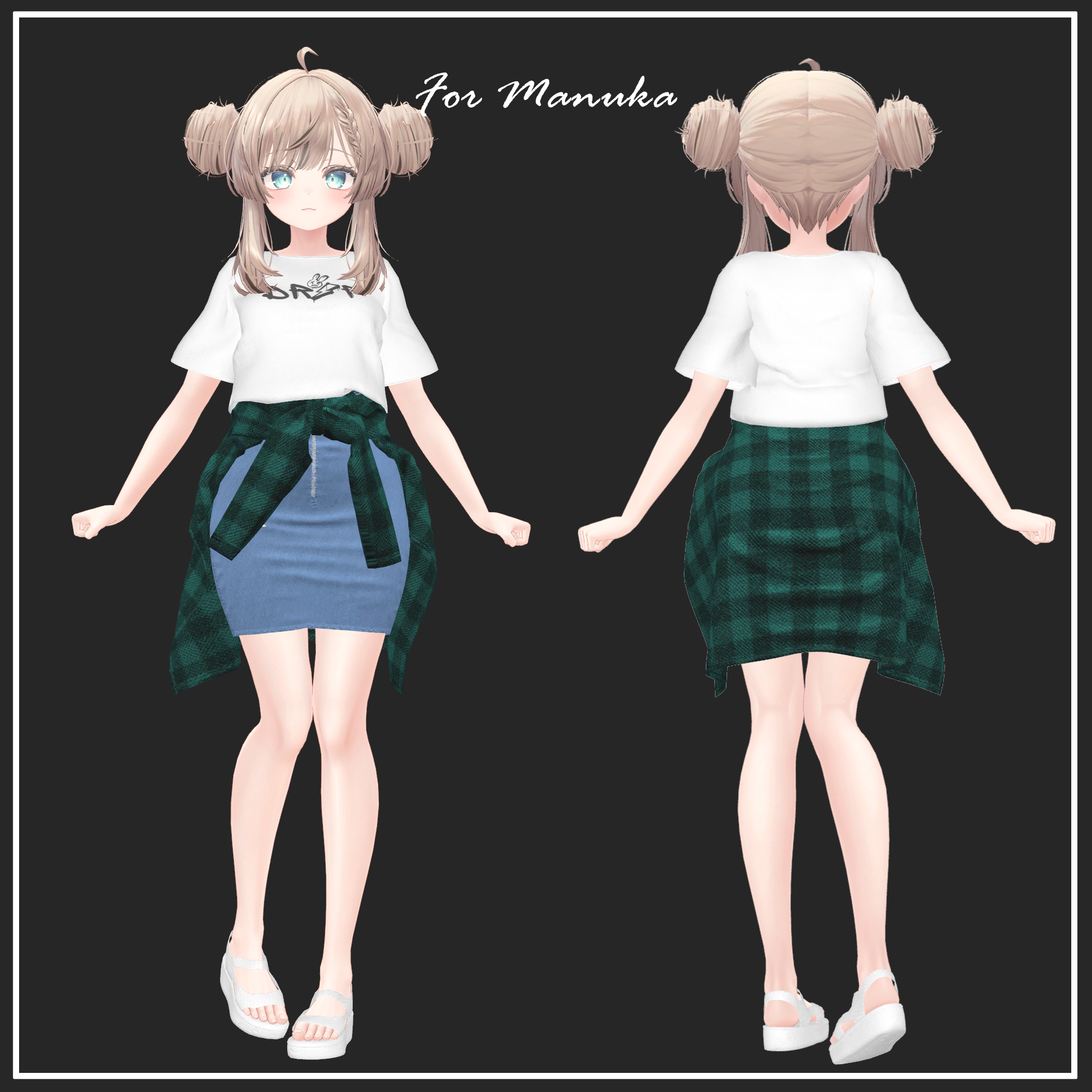 【複数アバター対応】Summer Breeze For Female【VRChat想定】 - DRIP - BOOTH