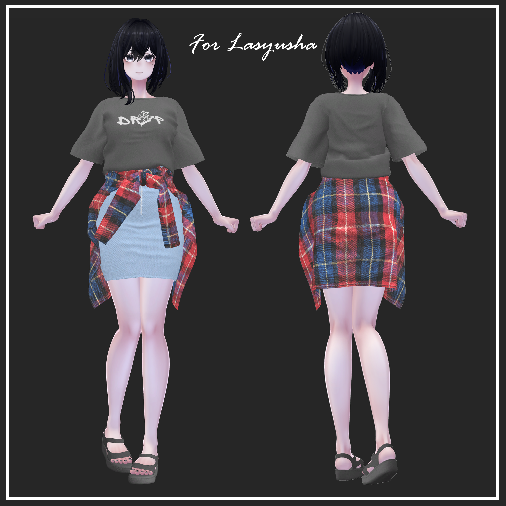 【複数アバター対応】Summer Breeze For Female【VRChat想定】 - DRIP - BOOTH