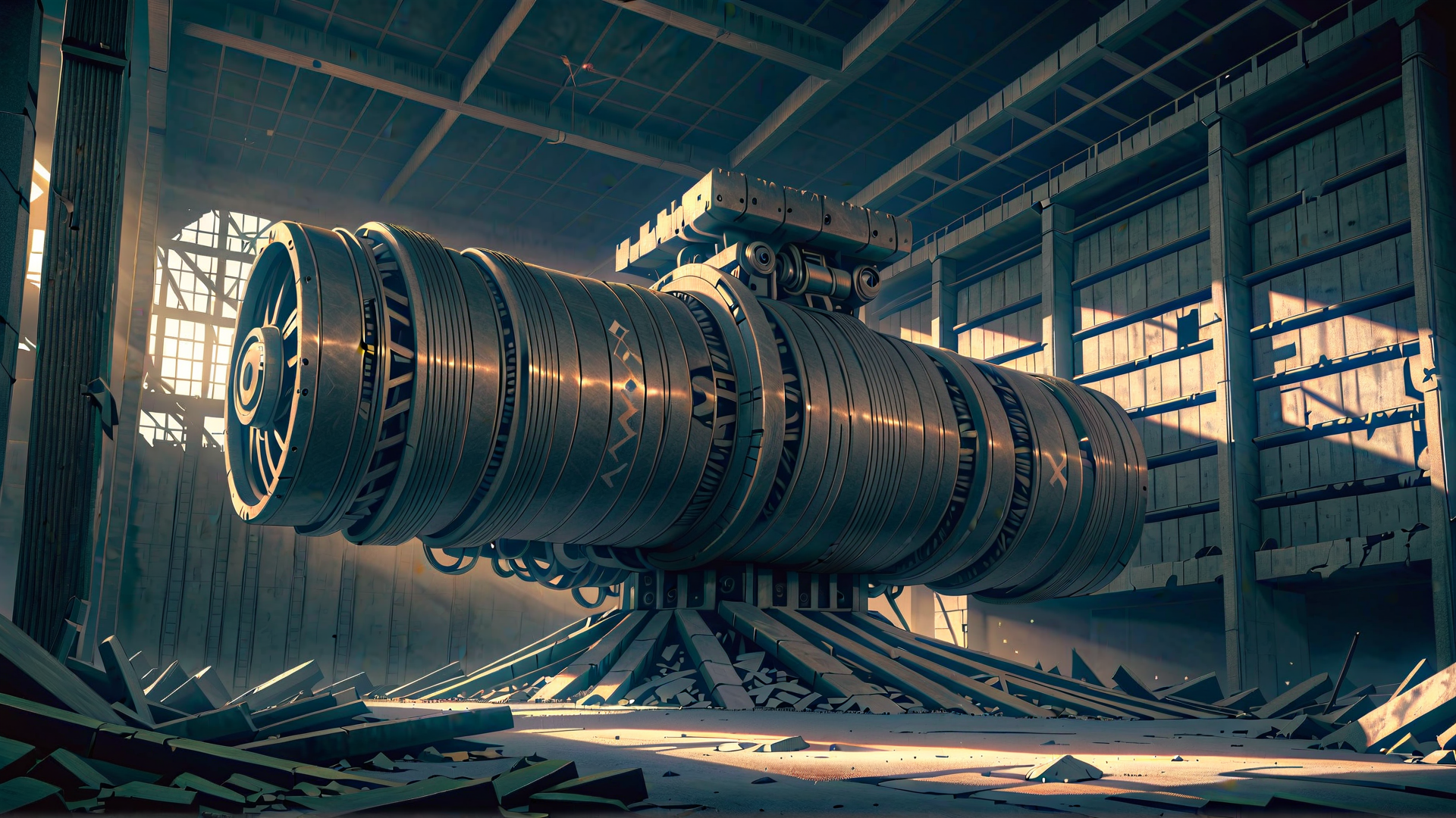 【背景50枚 PNG】工場廃墟 （ゲーム/TRPG/CoC/ココフォリア） - なつみかん工房 - BOOTH