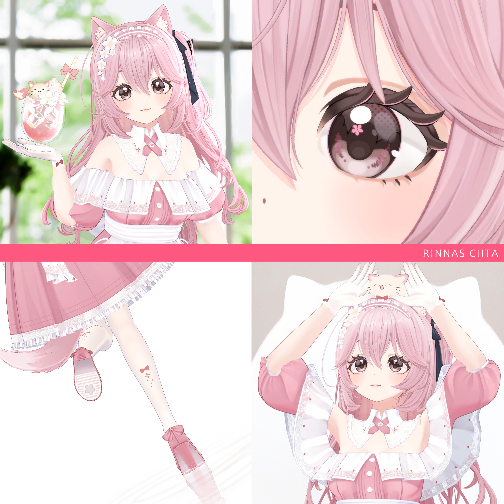 『リナシータ』オリジナル3Dモデル -Rinasciita- - RIONESTA - BOOTH