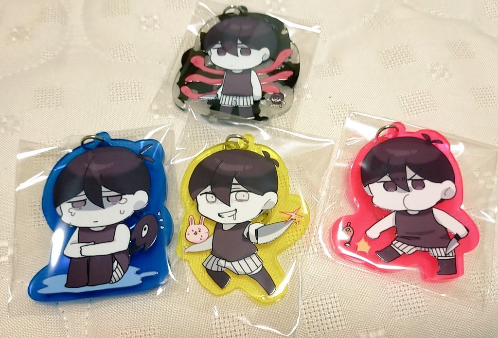 オモリ4感情アクリルキーホルダー - R/BOXX-shop - BOOTH