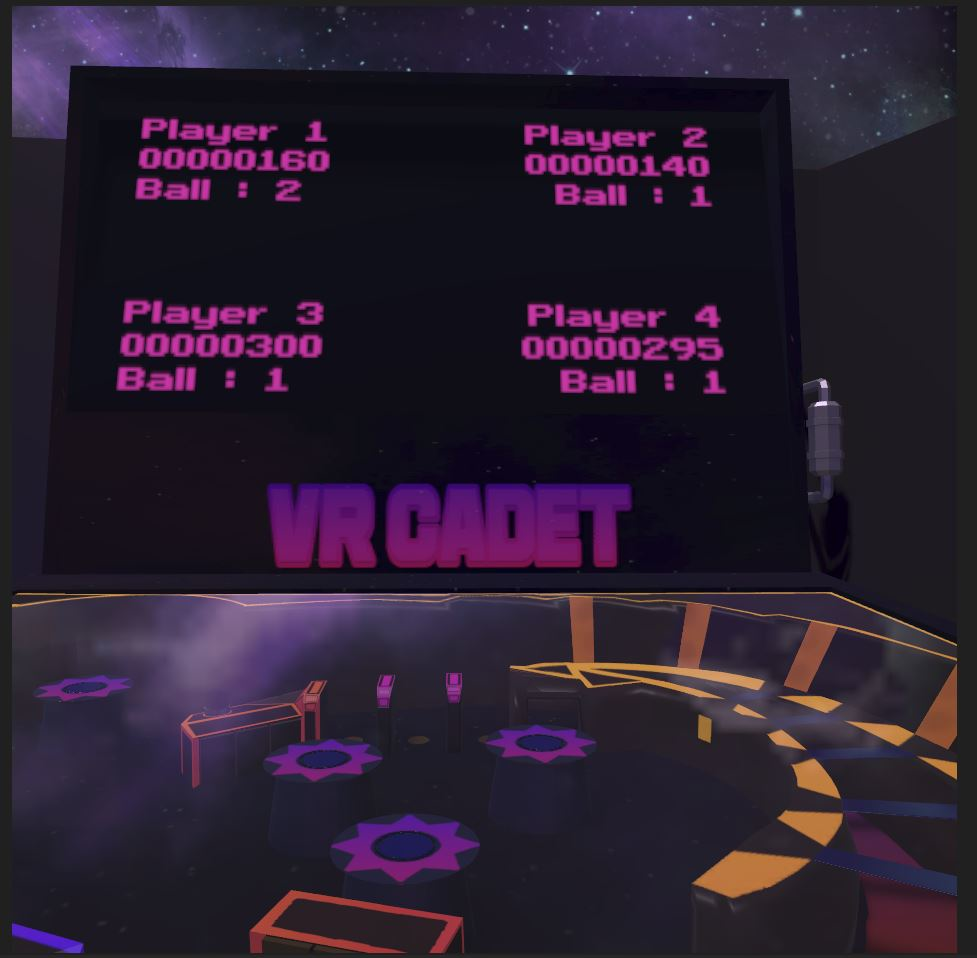 VRCadet Pinball Table VRChat World Asset - vulpesvrgames - BOOTH