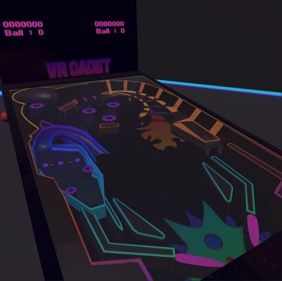 VRCadet Pinball Table VRChat World Asset - vulpesvrgames - BOOTH