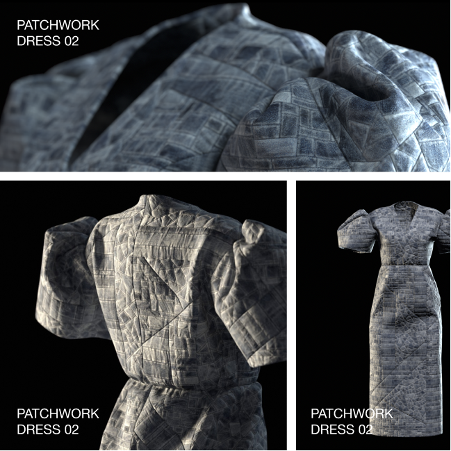 PATCHWORK DRESS 02 - ANREALAGE - BOOTH