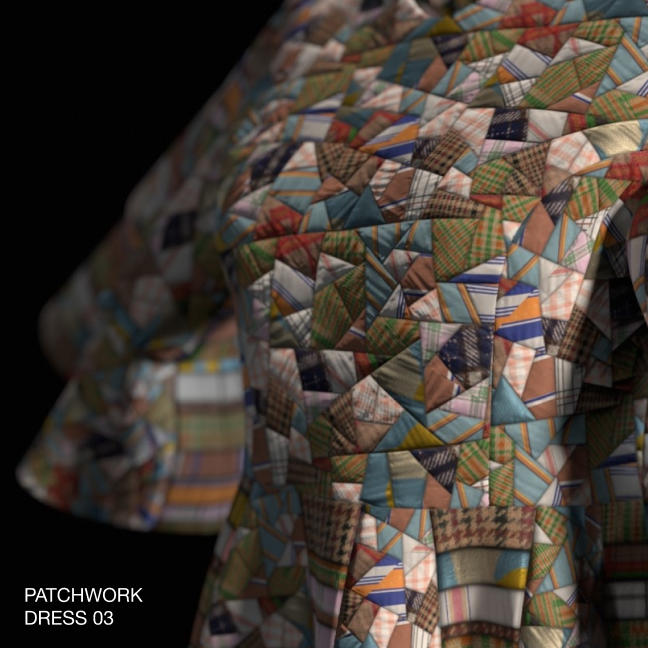 PATCHWORK DRESS 02 - ANREALAGE - BOOTH