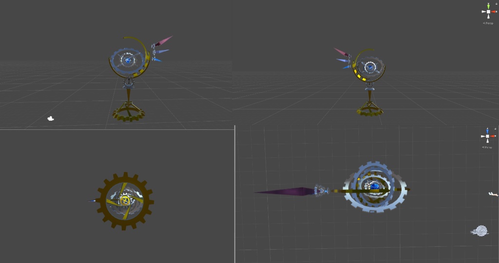 [VRchat想定]gear wand ＆gear stand - ペトリコール - BOOTH