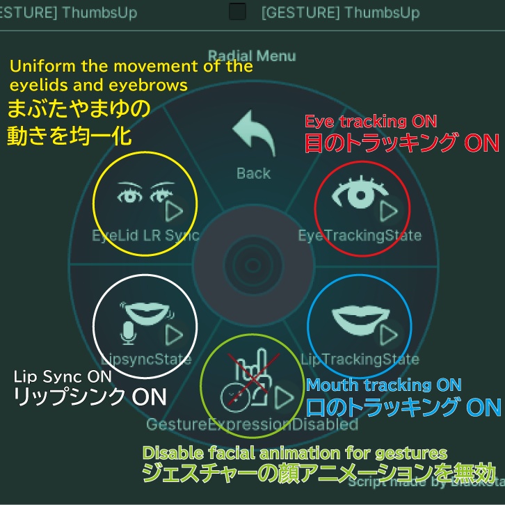 [VRChat]ヒビキ-HIBIKI- Face Tracking Setting - Qkunの作業部屋 - BOOTH