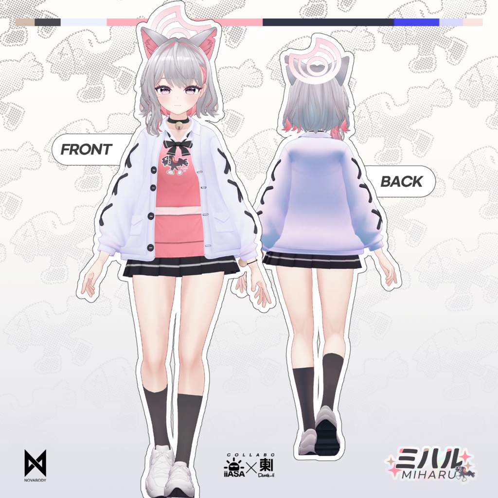 オリジナル3Dモデル [Miharu] 1.00 ver - IIASA - BOOTH