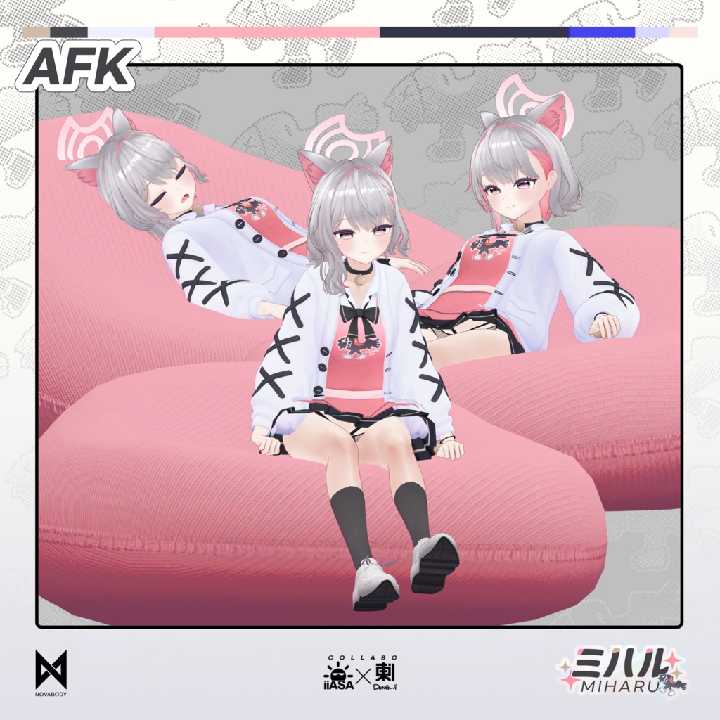 オリジナル3Dモデル [Miharu] 1.00 ver - IIASA - BOOTH