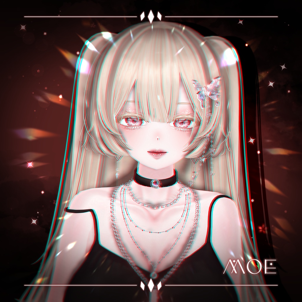 6アバター対応 】 Snow Drop Eyes Texture [PSD] - Cecilia - BOOTH