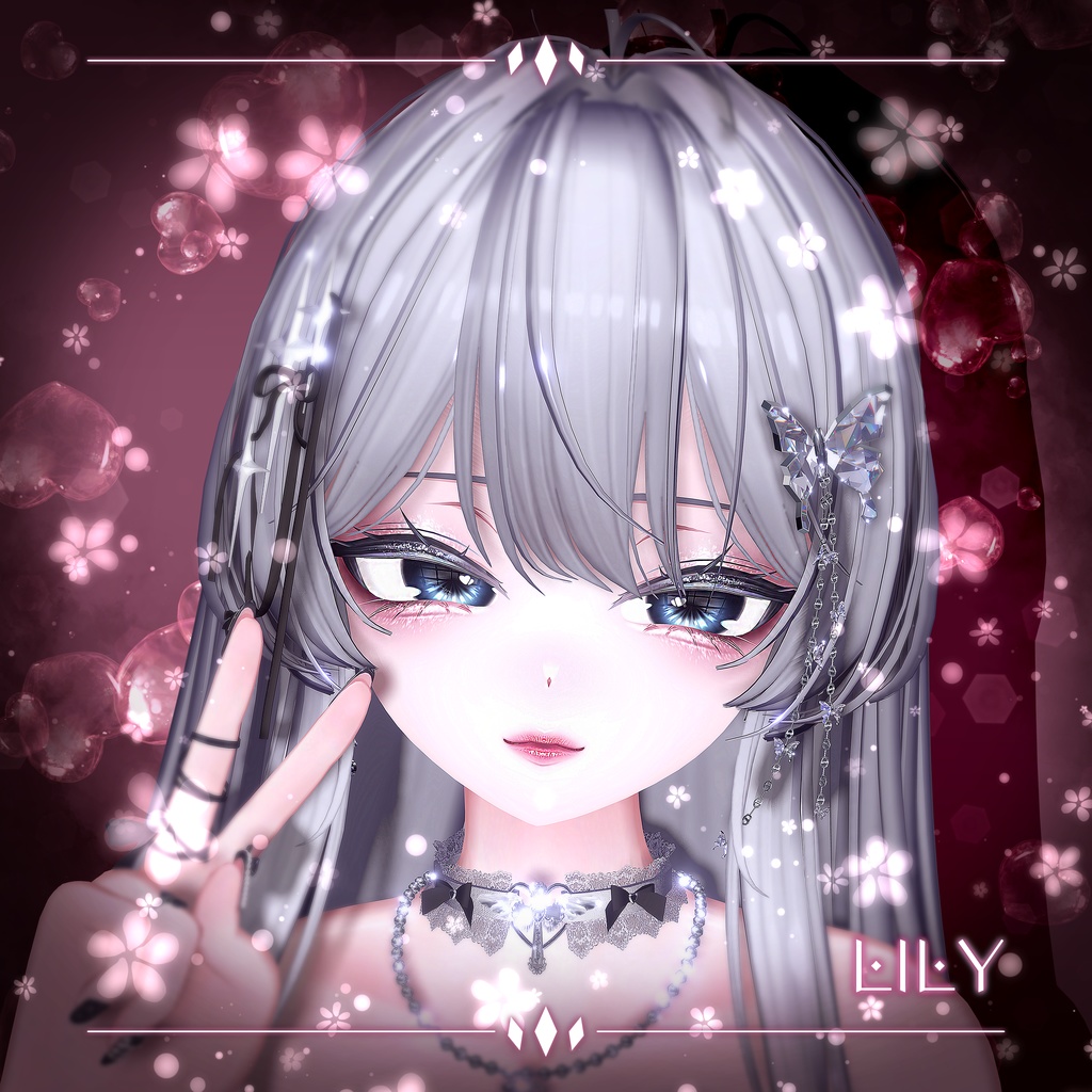 しお / Sio 専用 】 Rose Quartz Make-up Texture [PSD] - Cecilia - BOOTH