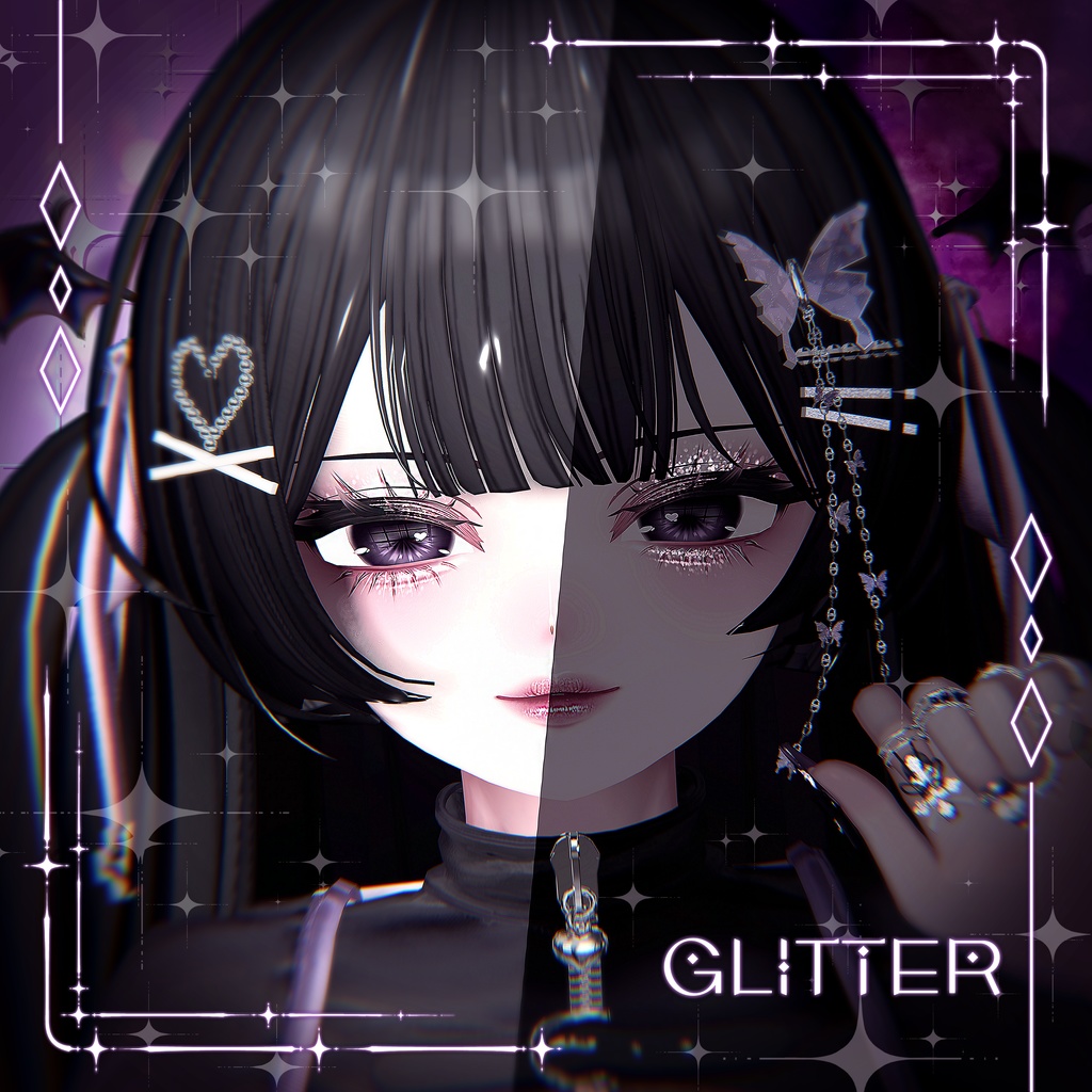 マヌカ / Manuka 専用 】 Nocturne Cats Make-up Texture [PSD] - Cecilia - BOOTH
