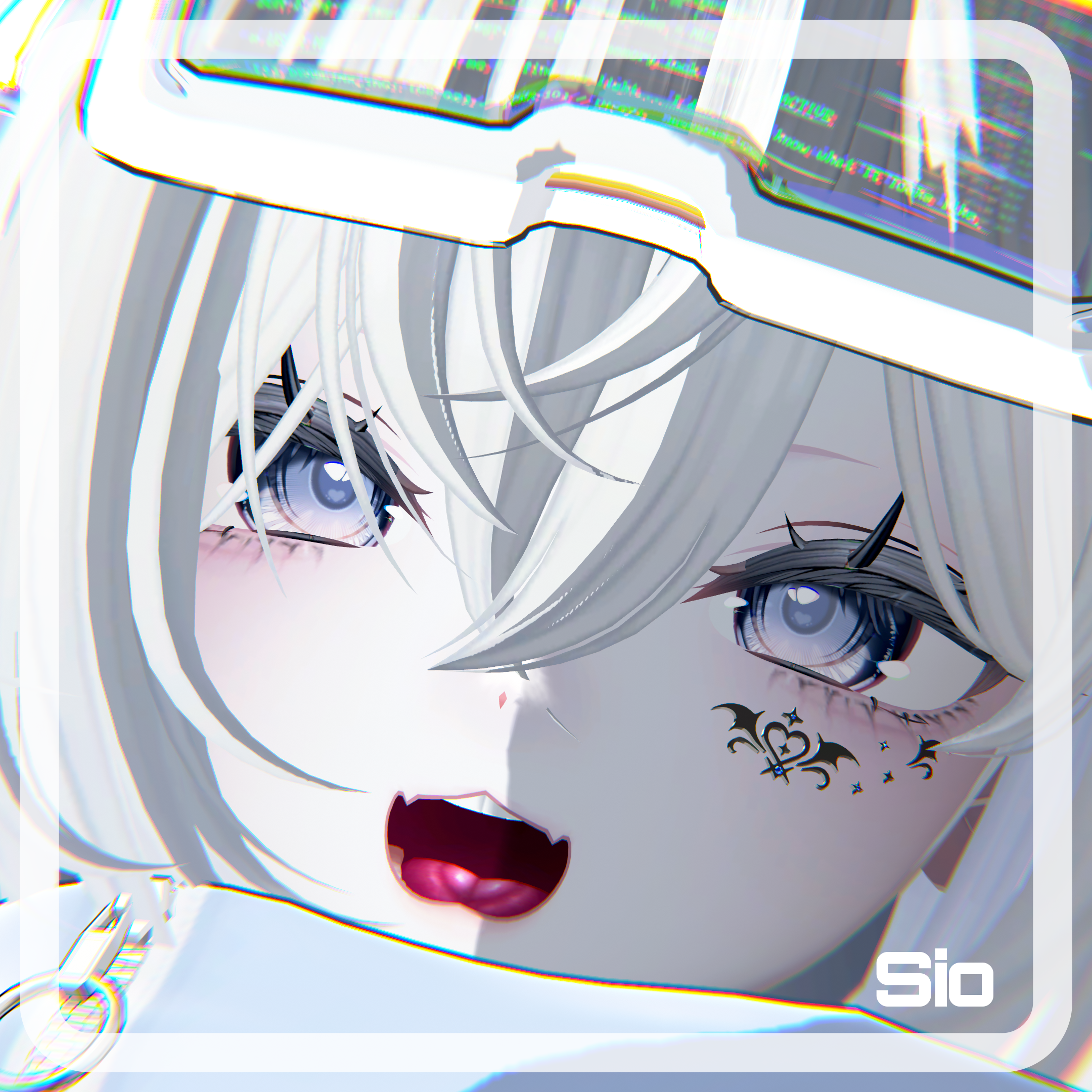 【無料/free 100follow ty!!!】Succubus Face Accessory - LustraM - BOOTH
