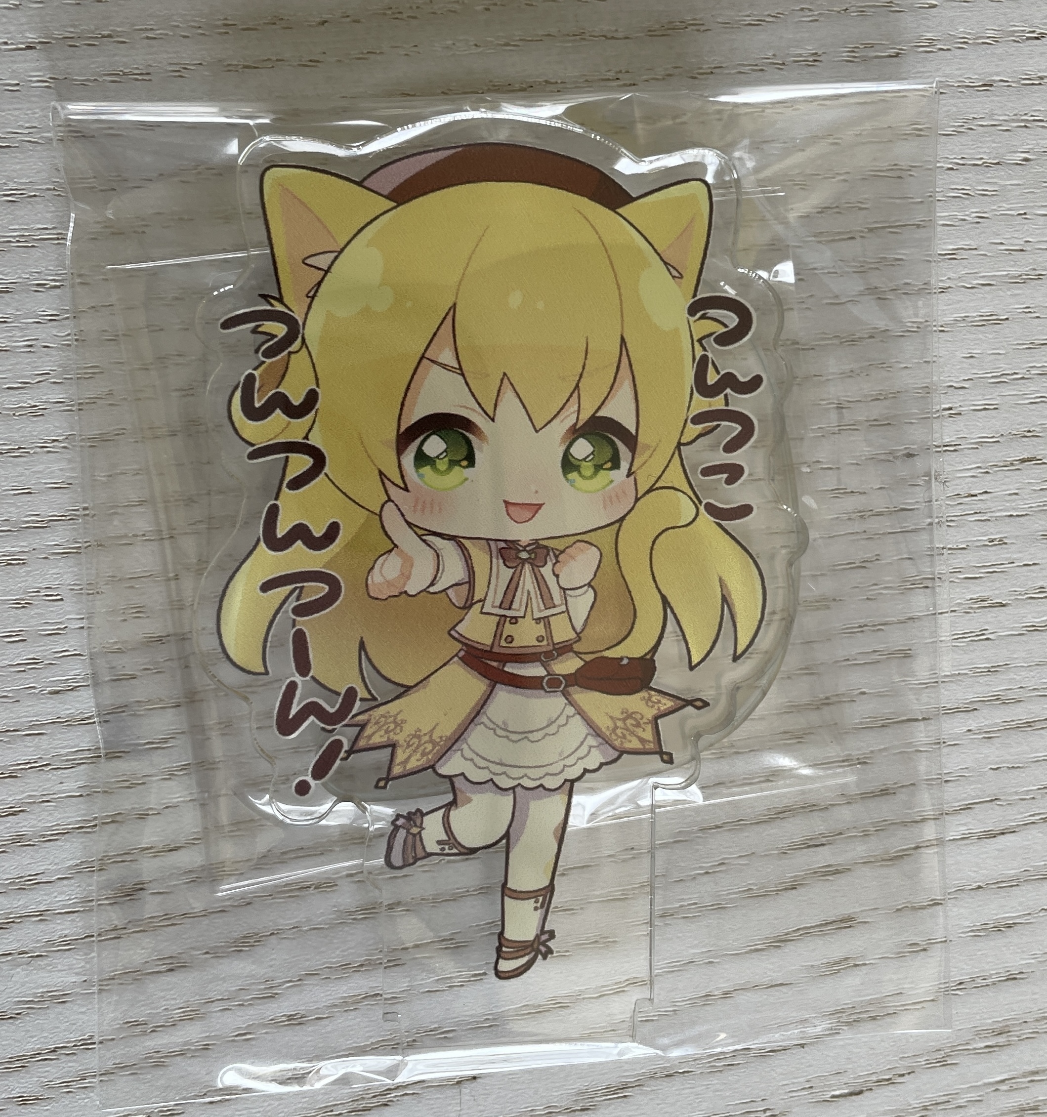 三毛猫わらび🐈🥦アクリルスタンド - VTuber三毛猫わらび🐈🥦 - BOOTH