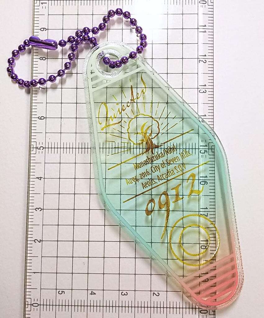 世界樹V物静かニヒルアクキー - theodore - BOOTH