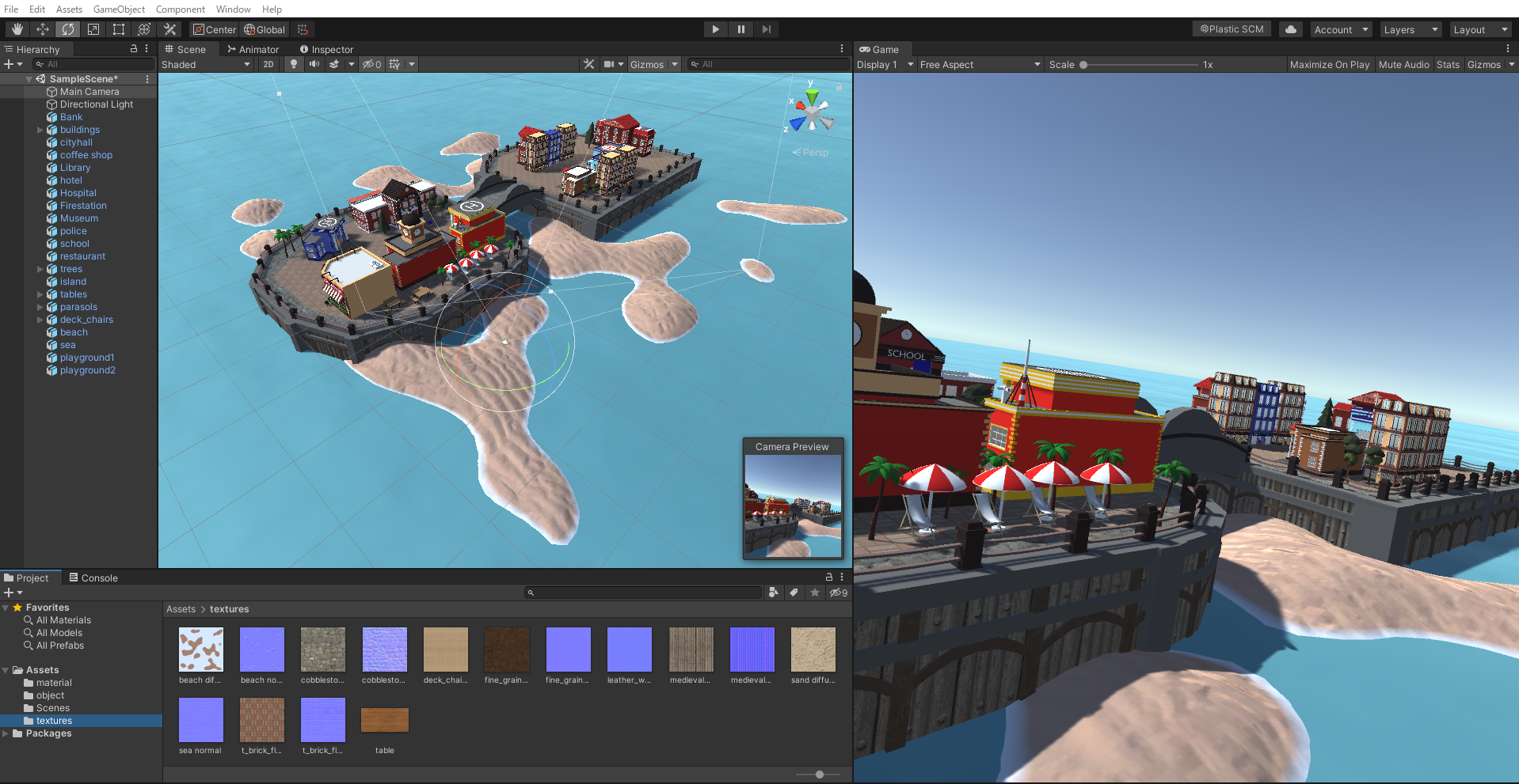 【Unity対応】島 町 - ckanbac - BOOTH