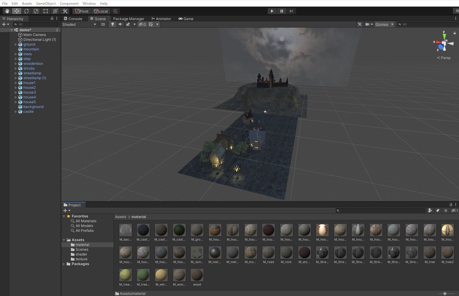 [Unity対応] 魔法の町 - ckanbac - BOOTH