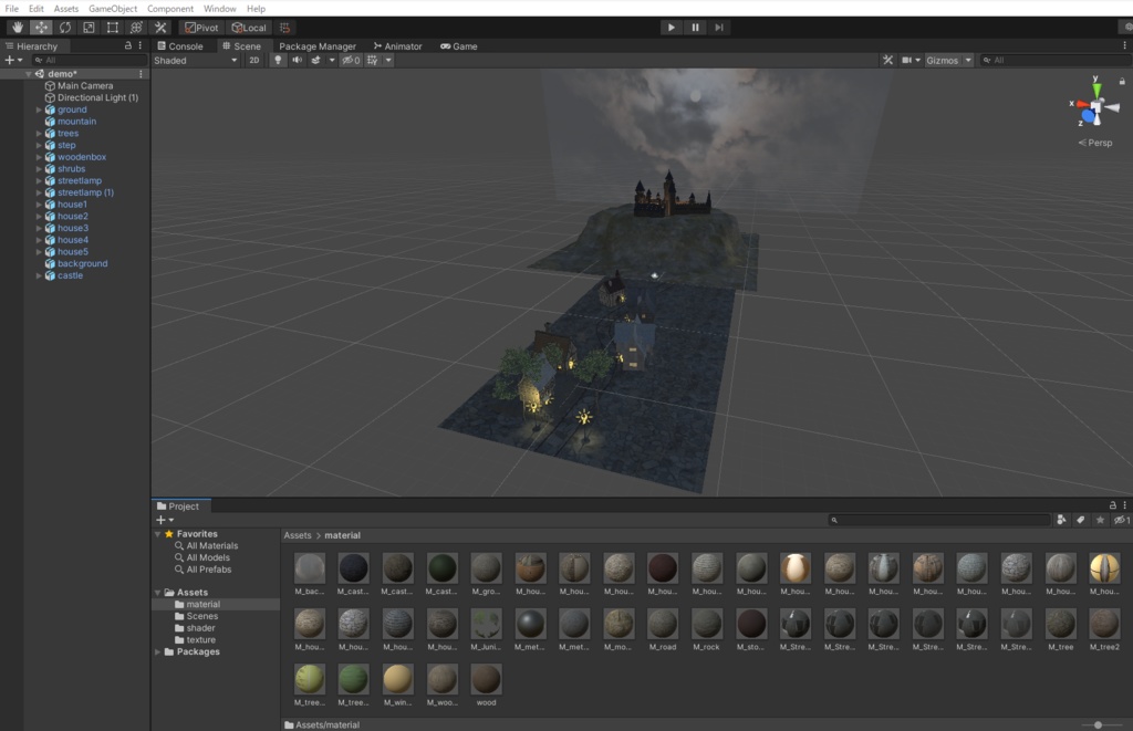 [Unity対応] 魔法の町 - ckanbac - BOOTH